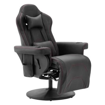 Κίνα Traditional Design Luxury Gaming Chair with Cup Holder Bluetooth Speakers and Footrest προς πώληση