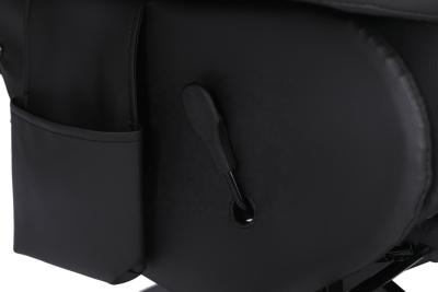 Κίνα Luxury Black/Blue Racing Style Gaming Sofa with Cup Holder LED Lighting and Footrest προς πώληση