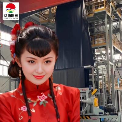 Cina 300micron a 1500micron HDPE Geomembrane Liners Ideale per stagni impermeabili per pesci gamberi in vendita