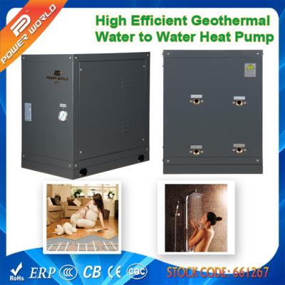 China A mini água portátil da geotermia 8.2kw ao aquecedor de água bombeia ao assoalho caloroso ou à água quente residencial à venda