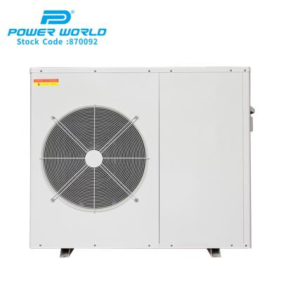 Cina Invertitore residenziale domestico hydronic dell'interno di CC di EVI dello scambiatore di calore una pompa di calore di 12 chilowatt aria-acqua in vendita