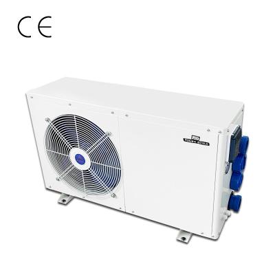 中国 wifi制御を用いる環境に優しいR410aのecoの空気源のプールの熱するヒート ポンプ 販売のため