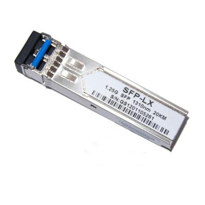 Cina Il ricetrasmettitore di WDM BIDI SFP con 1.25Gbps/1.063Gbps si raddoppia il tasso di dati, inter comunicazione di sistema in vendita