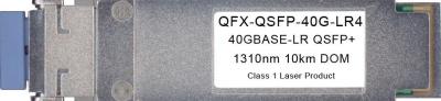 中国 1550nm SMF QSFP の光学トランシーバー モジュール QSFP-40G-LR4 の高性能 販売のため