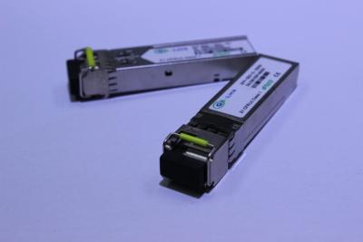 中国 繊維チャネル SFP + 光学トランシーバー ギガビットのイーサネット モジュール 1310nm 販売のため