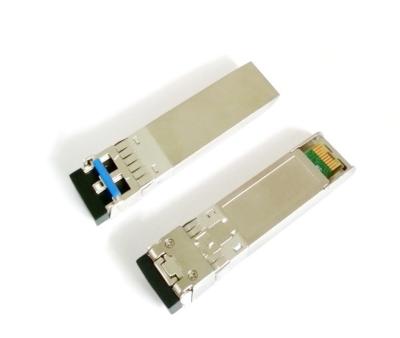 Cina 10KM SMF SFP + supporto ottico OTU2/OTU2e del modulo 10G/ps SFP-10G-LR del ricetrasmettitore in vendita