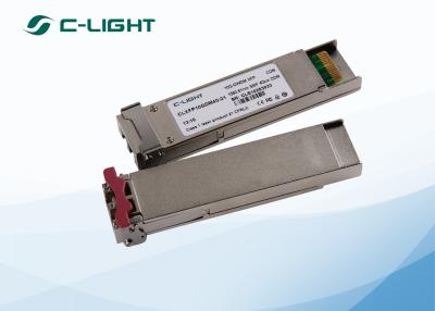Cina Moduli ottici del ricetrasmettitore XFP di DWDM 10gb XFP con il connettore duplex di LC in vendita