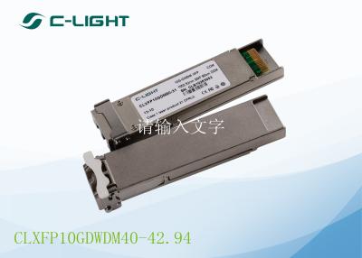 Китай Приемопередатчик 10GBASE DWDM XFP 10G 1542.94nm 40km продается