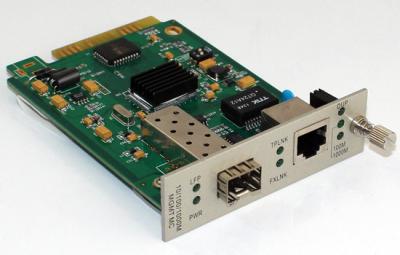 Cina scheda di rete trattabile di fibra ottica del convertitore di media dello SNMP di 10/100/1000M in vendita