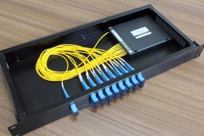 Cina Il convertitore di media del supporto di scaffale 10G, 4/8/16 incanala CWDM MUX in vendita
