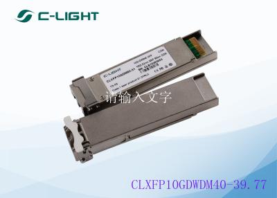 Cina Ricetrasmettitore 10GBASE di DWDM XFP 10G 1539.77nm 40km in vendita