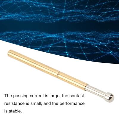 China Factory Supply Spring Test Probes Big Round Head Type 2mm Diameter Test Tools PCB Testing Pin for sale