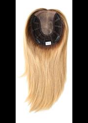 China 12" 14" 16" Blonde Human Hair Topper 5x5 High Quality Hair Toppers for sale