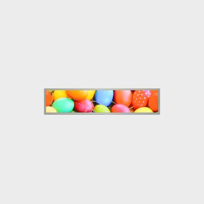 중국 16.4인치 바 타입 LCD 디스플레이 1366*230 LVDS 700nits 판매용
