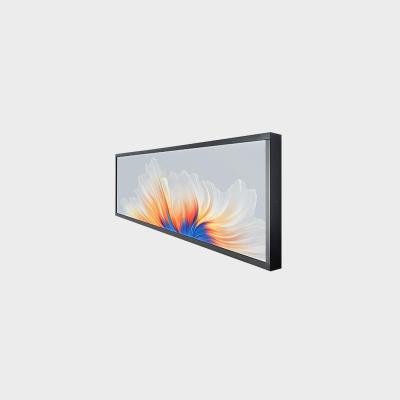 중국 37.6인치 바 타입 LCD 디스플레이 1920*540 LVDS 2000nits 판매용