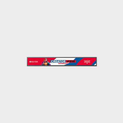China 65.3 Zoll Bar-Typ LCD-Display 3840*412 V-by-One 1000nits zu verkaufen