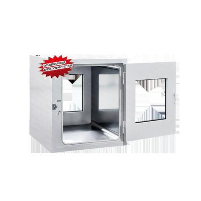 Китай Устойчивый к взрыву в чистых зонах, пропускная коробка для чистых помещений, пропускная коробка для ультрафиолетовых лучей продается