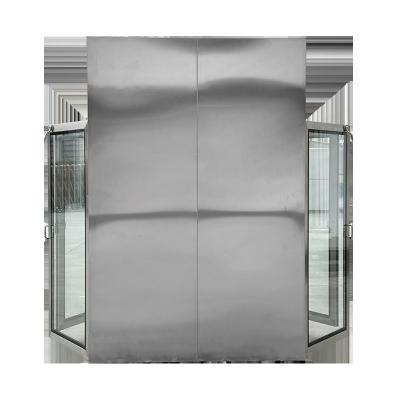 중국 두 개의 문 패스 박스 물품 접근 공기 샤워 패스 박스 식품 가공 산업에 대한 LED 전자 공장 판매용