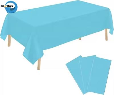China Disposable PE Table Cloths: Durable, Waterproof, Plastic Table Covers, Custom Sizes & Colors, HDPE/LDPE for Household Use for sale