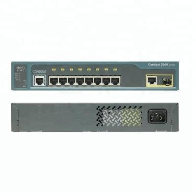 China WS-C2960G-8TC-L Switch de red de 8 puertos Gigabit con velocidad de transmisión de 10/100/1000Mbps en venta