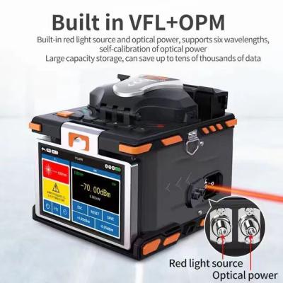 Cina M5 Splicer di fusione di fibre 4 allineamento del nucleo motore Mini macchina di saldatura in fibra ottica per Ftth in vendita