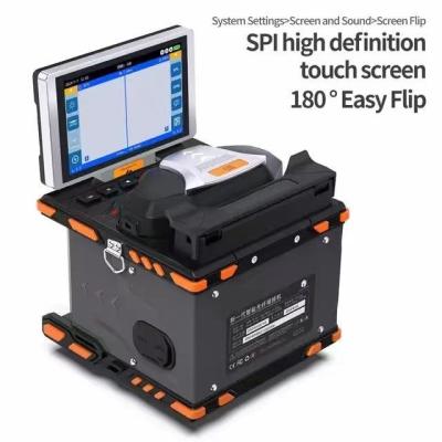 Cina M5 Splicer di fusione di fibre 4 allineamento del nucleo motore Mini macchina di saldatura in fibra ottica per Ftth in vendita