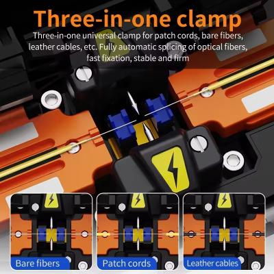 Cina M5 Splicer di fusione di fibre 4 allineamento del nucleo motore Mini macchina di saldatura in fibra ottica per Ftth in vendita