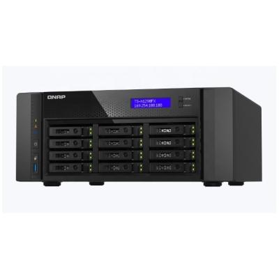 China Nuevo original TS-h1290FX-7232P-64G NAS almacenamiento en red U.2 NVMe PCIe Gen 4 o SATA SSD arquitectura de almacenamiento en venta