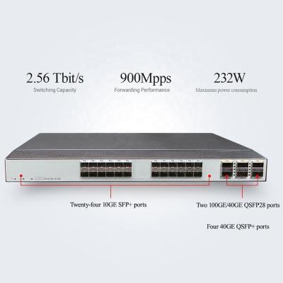 中国 フルデュプレックス・ハーフデュプレックス通信モード 24ポートネットワークイーサネットスイッチ S6720-30L-HI-24S ギガビットスイッチ 販売のため