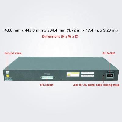 중국 32-포트 기가비트 네트워크 스위치 S6720S-32X-LI-32S-AC 원활한 데이터 전송을 위한 풀 듀플렉스 반 듀플렉스 LACP 기능 판매용