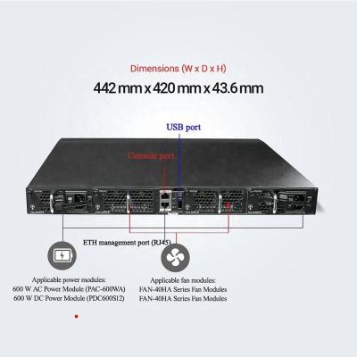 중국 10g 스위치 용량 개인 폼 48 포트 100g 데이터 센터 스위치 CE6870-48T6CQ-EI 판매용