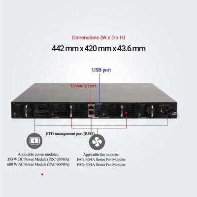 중국 속도 48 포트 SFP 네트워크 이더넷 스위치 6870-48S6CQ-EI 전송 속도 10/100/1000Mbps 판매용
