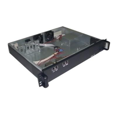 China 1.5U Firewall Gateway Chassis 4 Network Port Chassis Chassis Industrial Server Chassis 1U Half ATX Performance de rota de placa grande à venda