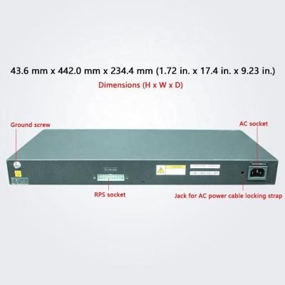 중국 10/100/1000Mbps 전송 속도와 10G 스위치 용량을 갖춘 우리의 관리 네트워크 스위치와 효율적으로 연결 판매용