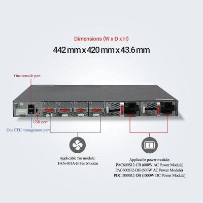 China Private Mold 24 Port Managed Switch S6730-S24X6Q Ethernet-Netzwerkschalter mit Full-Duplex-Kommunikationsmodus und Leistung zu verkaufen