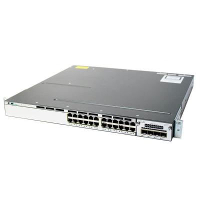 중국 WS-C3750X-24P-S 3750-X PoE 스위치 레이어 3 24 X 10/100/1000 이더넷 PoE 포트 및 네트워크 판매용