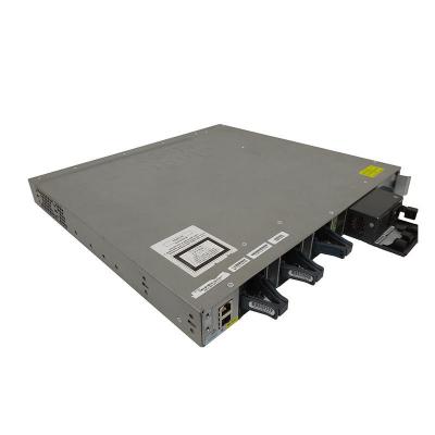 China Anpassbar WS-C3850-48F-S C3850-48F Schalter-Schicht 3 48 * 10/100/1000 Ethernet POE-Ports IP-Basis verwaltet-stackbar zu verkaufen