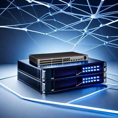 China Anpassbar 48*25GE SFP28 8*100GE QSFP28 Rechenzentrum Switch CE6885-48YS8CQ und anpassbar mit POE-Funktion zu verkaufen