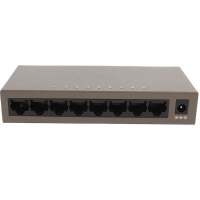 Китай Передача данных ТЕГ1008M 8-портный гигабитный Ethernet сетевой коммутатор с функцией LACP и скоростью передачи 10/100Mbps продается