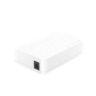 중국 사용자 정의 산업용 5 포트 네트워크 스위치 10/100 Mbps 고속 이더넷 RJ45 허브 개인 폼 및 스택 가능한 기능 판매용