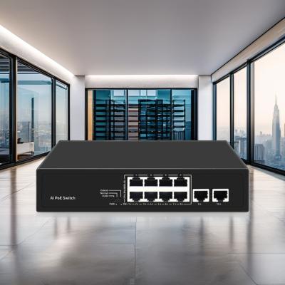 Китай 10 портов AI PoE Enterprise Switch - идеальный выбор для офисного и домашнего сетевого решения продается