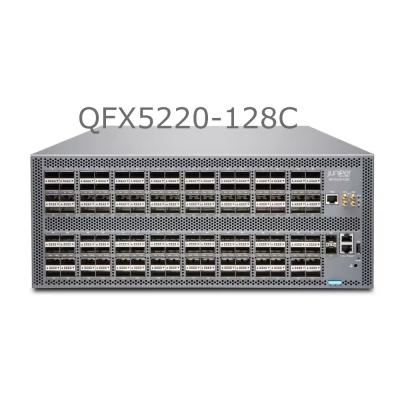 중국 10/100/1000Mbps 전송 속도 64 포트 QSFP / QSFP28 관리 스위치 QFX5210-64C-AFO2 판매용