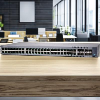 China EX 4100-48T Interruptor de red Rendimiento óptimo con función QoS y velocidad de transmisión de 10/100/1000Mbps en venta