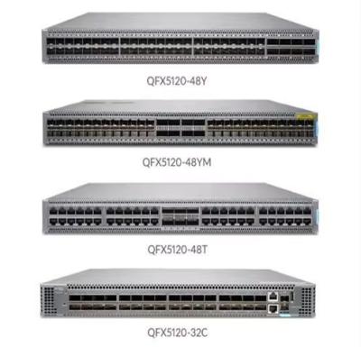 Chine 48x25G 8x100G QFX5120 Commutateur de réseau Capacité de commutateur personnalisable / QFX5120-48Y-AFO2 original à vendre
