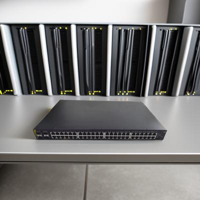 Китай Настройка CX6000 серии 24 порта CL4 4SFP Гигабитный сетевой Ethernet переключатель R8N87A с скоростью передачи 10/100/1000Mbps продается