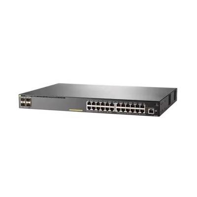 China Capacidade de interruptor Personalizado 2930F Série 24 Port POE Gerenciado JL255A Switch Ethernet de rede para conectividade transparente à venda