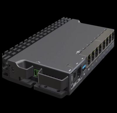 Китай Специализированный RB5009UG+S+IN Девятипортовый 10G умный дом / предприятие Рос маршрутизатор Гигабитный четырехъядерный Poe RB5009UG+S+IN продается