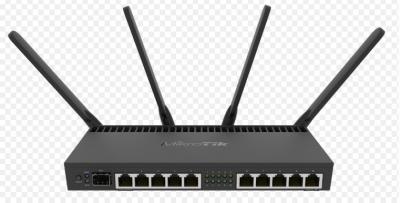 중국 MikroTik RB4011iGS+5HacQ2HnD-IN 엔터프라이즈 라우터, 듀얼 체인 무선 1GB RAM 및 4 코어 CPU IP 네트워크 판매용