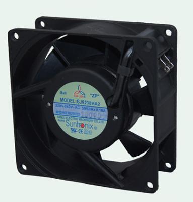 中国 92mm の 50HZ/60HZ 排気のアルミニウム フレーム(9w、12w または 15w)が付いている産業換気扇 SJ9238HA2 ROHS 販売のため