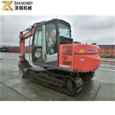 Κίνα 7 τόνων Hitachi ZX 70 Excavator με αντίχειρα και ισχυρό κινητήρα ISUZU για μικρά κουβά προς πώληση